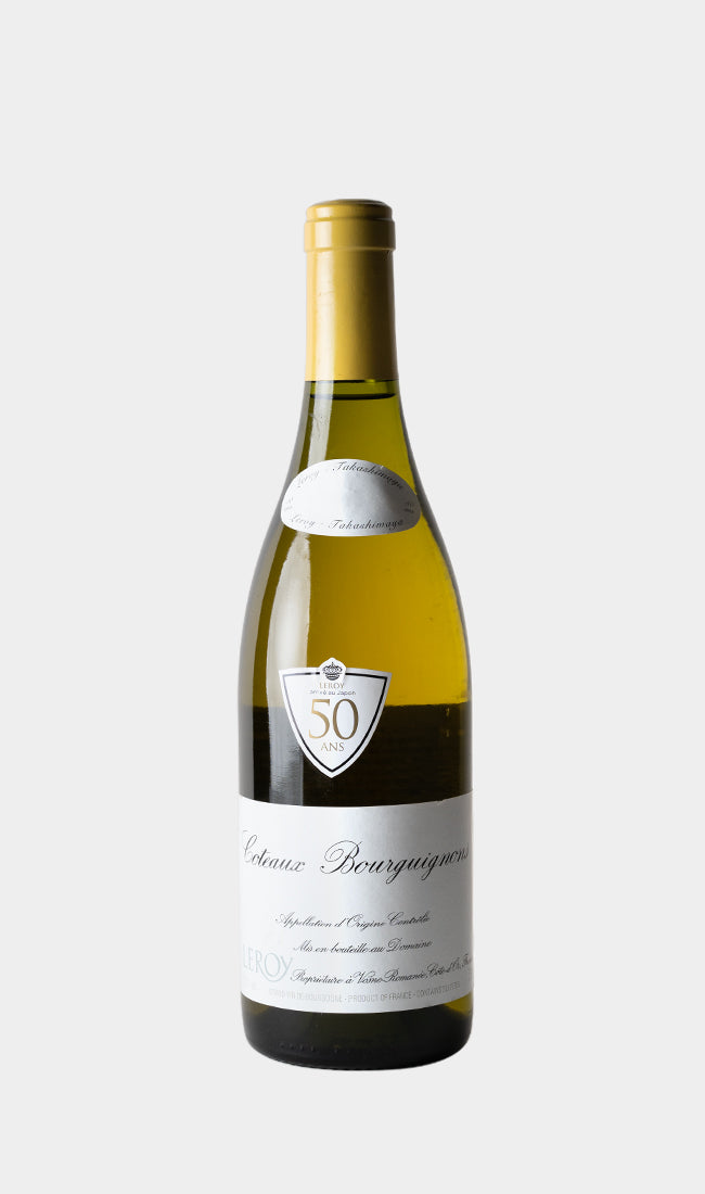 Domaine Leroy, Coteaux Bourguignons Blanc 50th Anniversary 2018 750ML ...